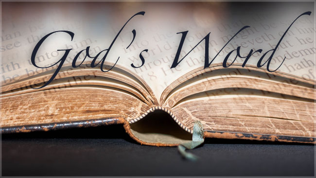 God’s Word – Soaking in God's Word